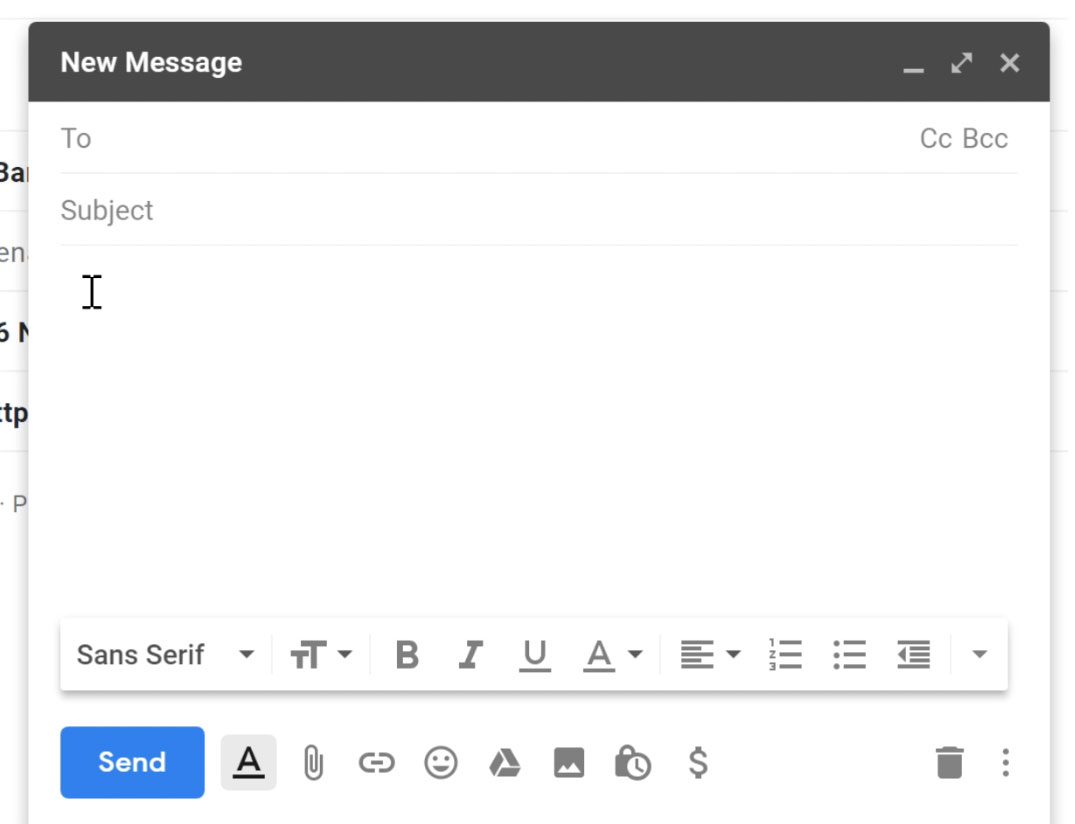 Gmail Enviando E mail Mont Blanc