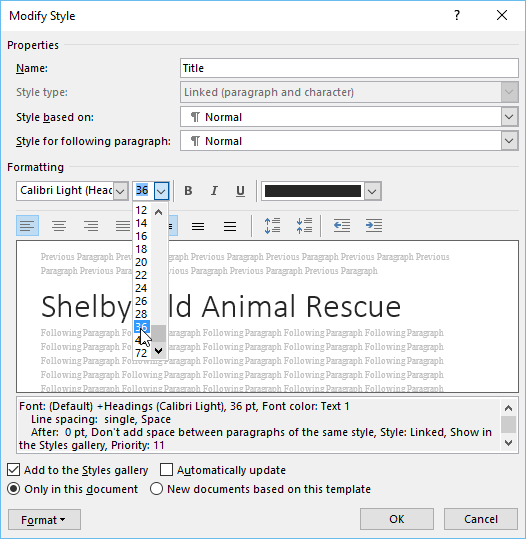 How To Use Styles In Word