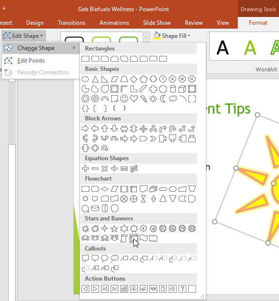 PowerPoint Shapes Kavian Scientific Research Association