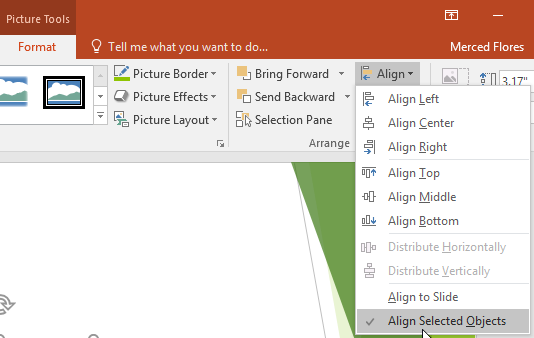 PowerPoint 2016 Aligning Ordering And Grouping Objects