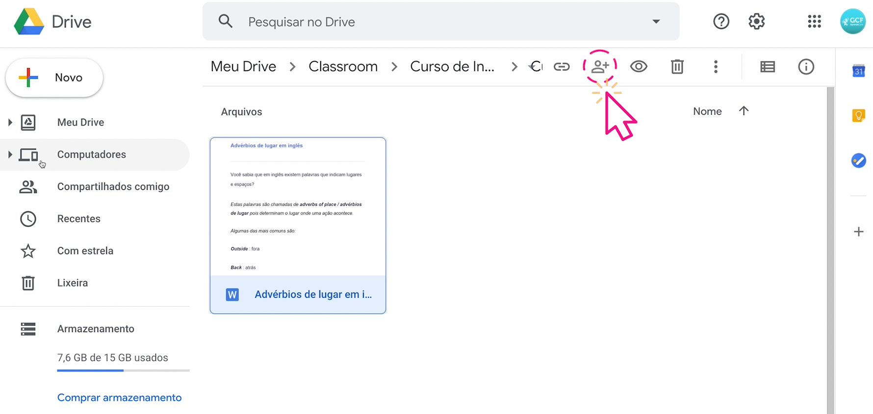 Google Sala de Aula para Professores: Como utilizar o Google Drive ...