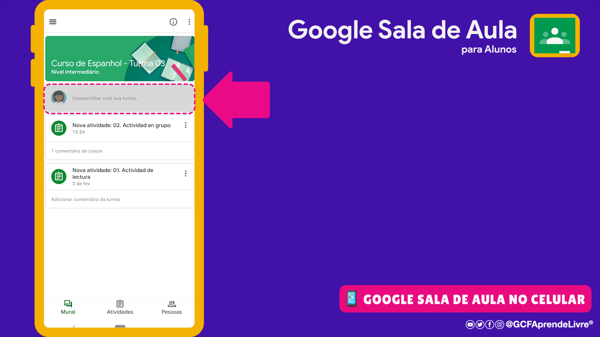 Google Sala de Aula para Alunos: Como se comunicar com professores e ...