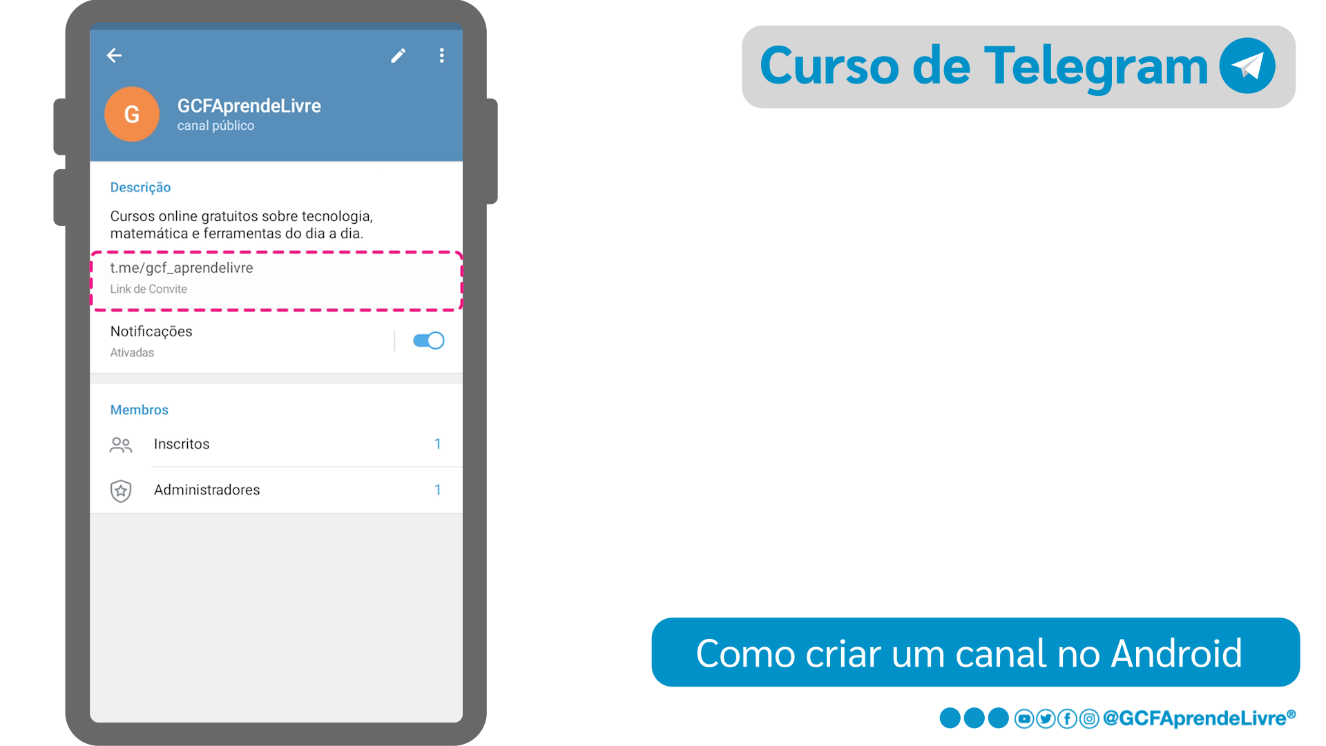 Como usar o Telegram: Como criar um canal do Telegram no Android