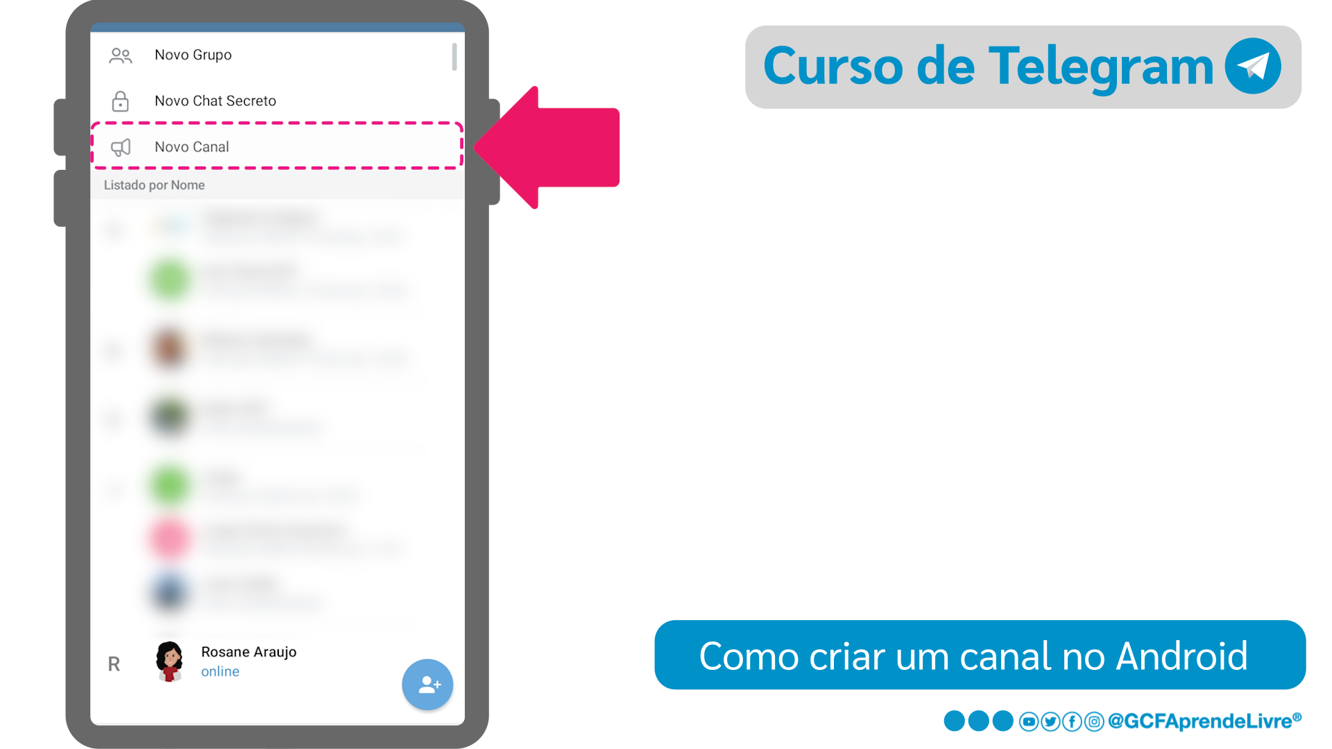 Como usar o Telegram: Como criar um canal do Telegram no Android
