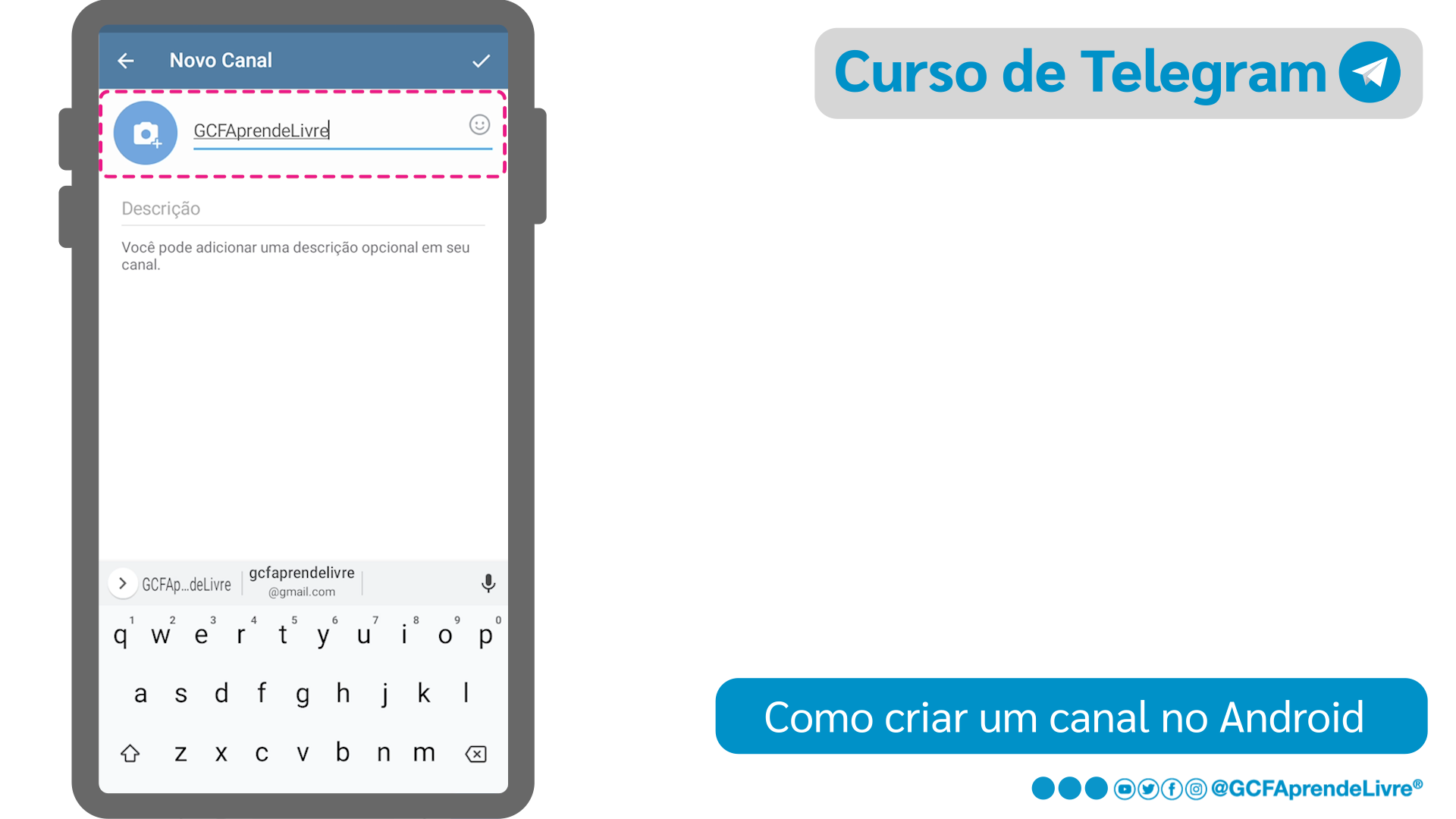 Como usar o Telegram: Como criar um canal do Telegram no Android