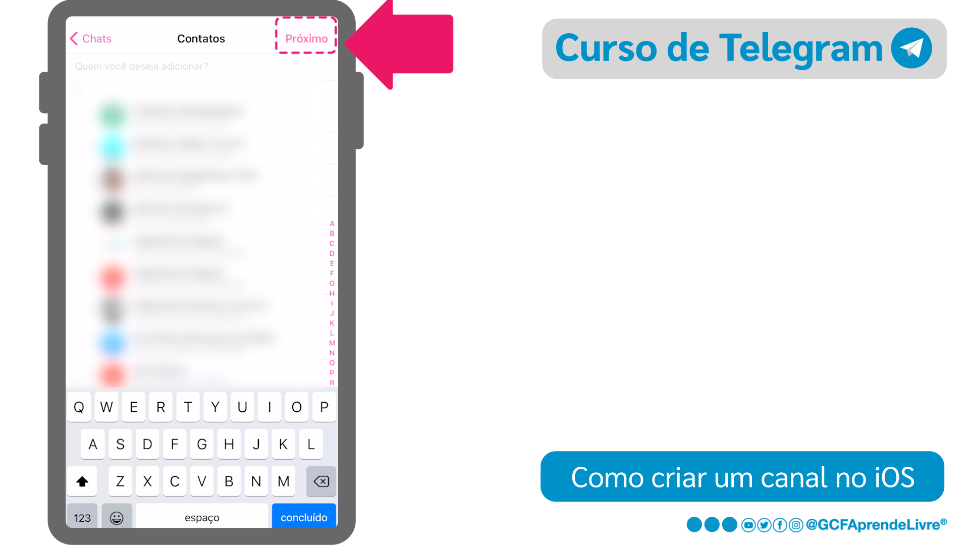 Como usar o Telegram: Como criar um canal do Telegram no iOS