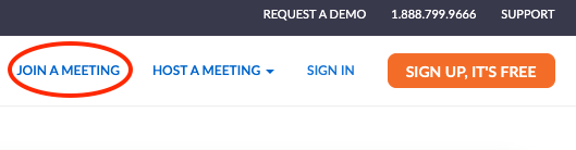 Zoom Basics: Joining a Meeting