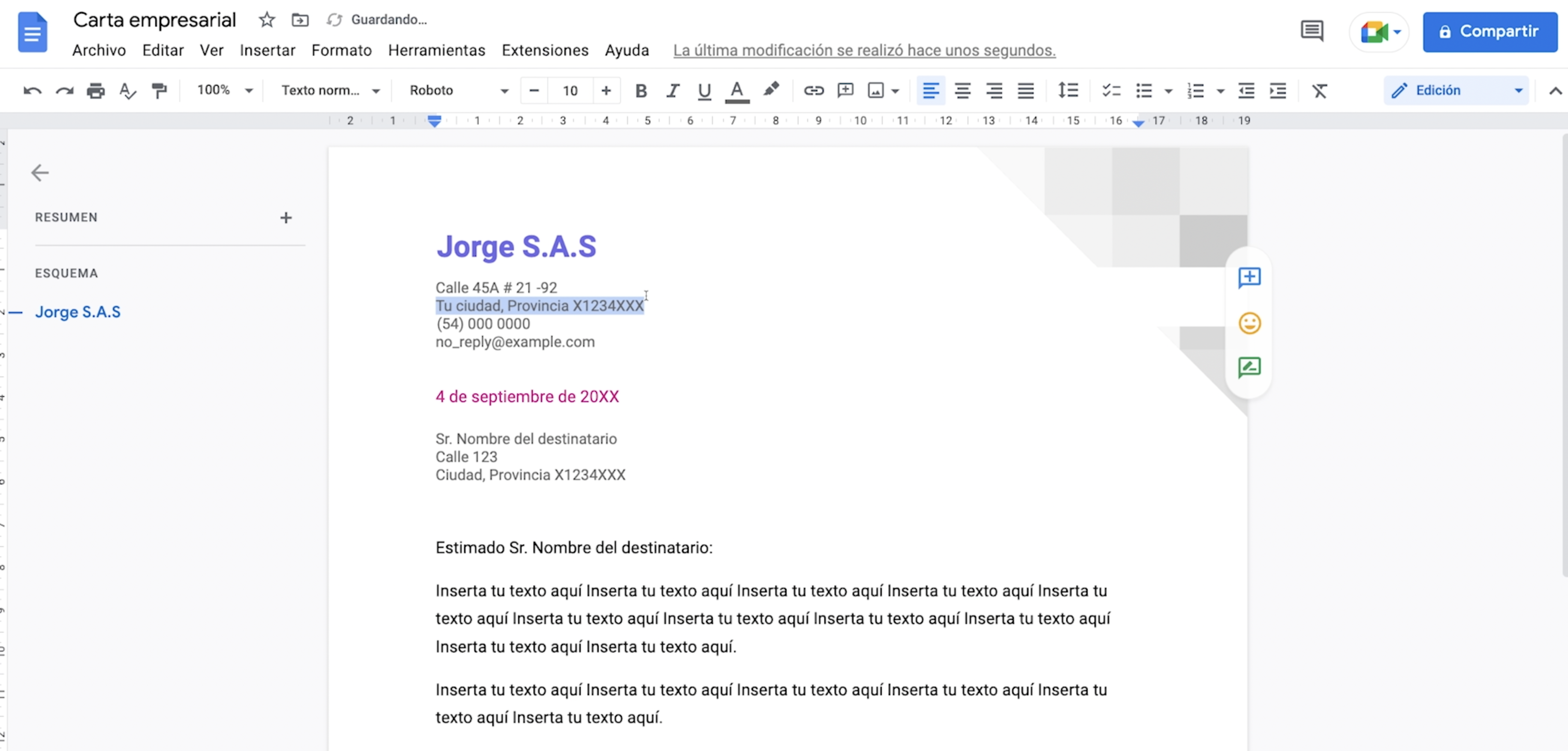 Google Docs: ¿Cómo usar una plantilla en Google Docs?