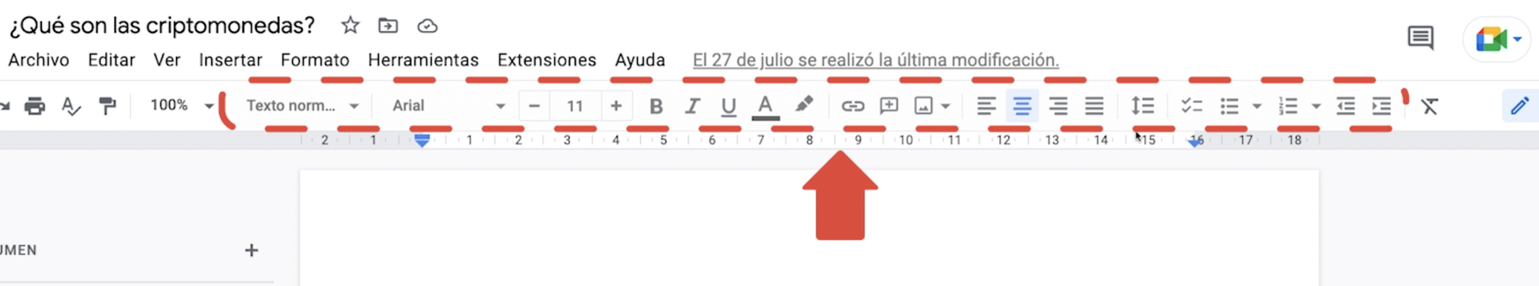 Google Docs: Formato de texto en Google Docs
