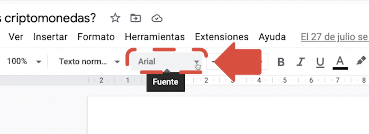 Google Docs: Formato de texto en Google Docs