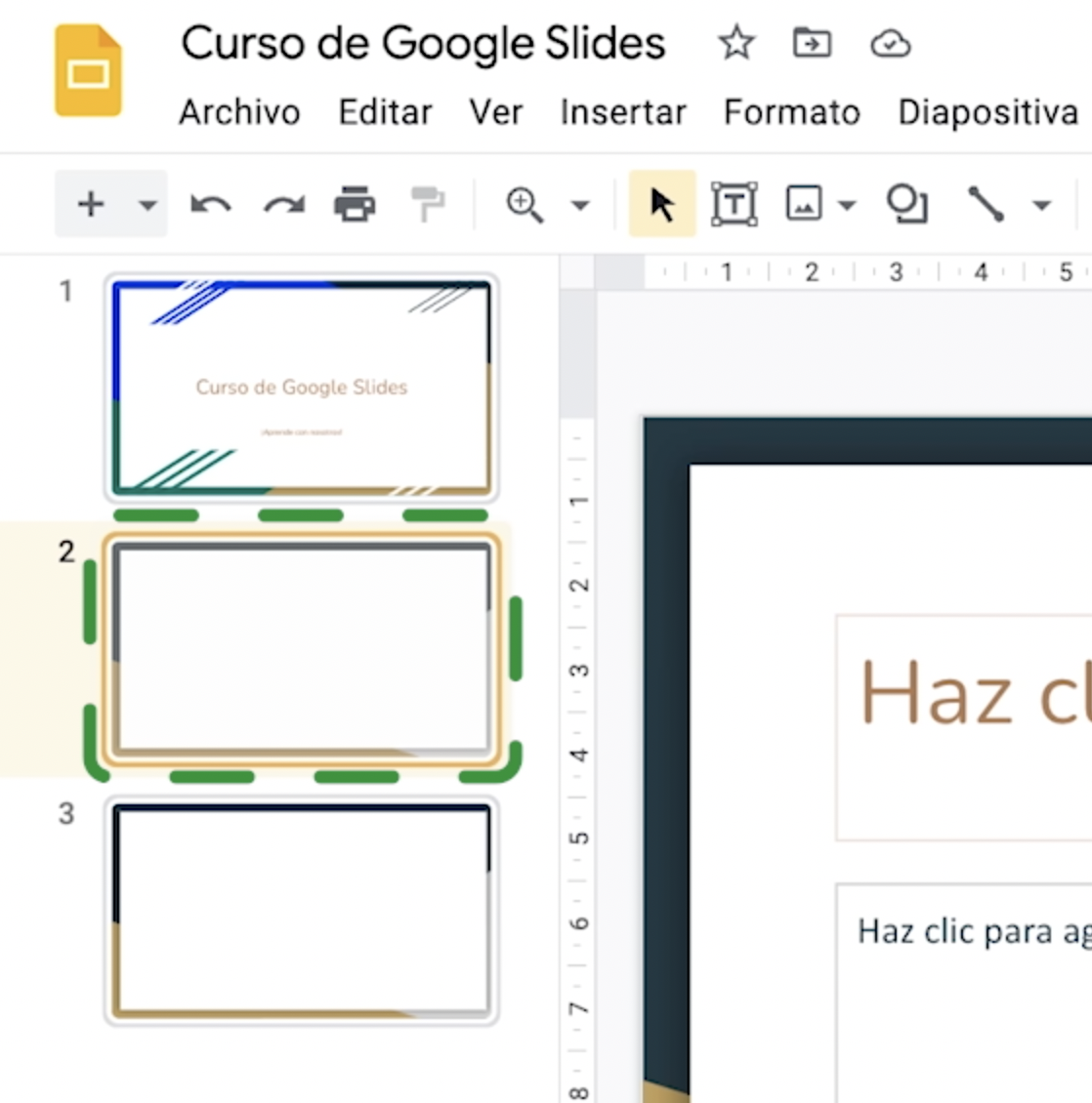 Google Slides: Temas y diseño de diapositivas en Google Slides