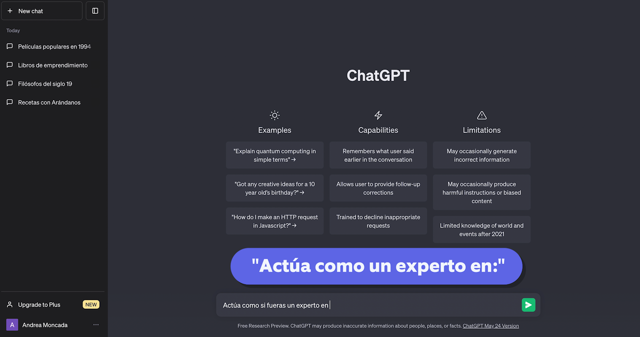 ¿Cómo usar ChatGPT?: ¿Qué es un prompt en ChatGPT?