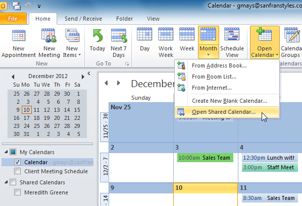 Learn Steps To Create A Shared Calendar In Outlook Vrogue