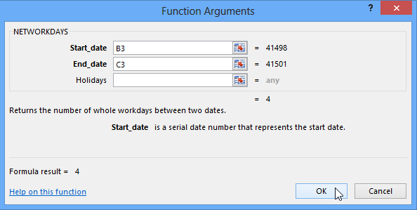Excel 2013 Functions