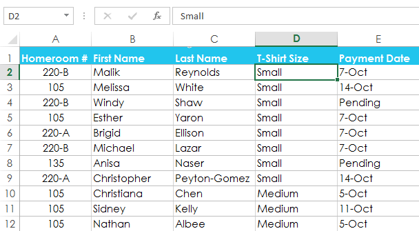 Excel How Many Rows Are Smaller That 5 Earlysafas