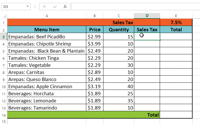 Excel 2013 Relative And Absolute Cell References